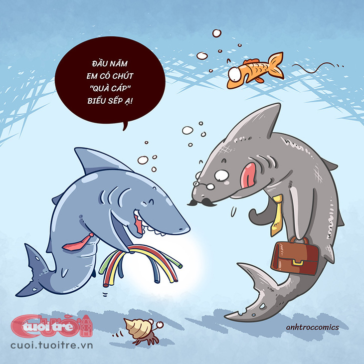 'Quà cáp' đầu năm cho sếp cá mập - Trần Quí Thanh